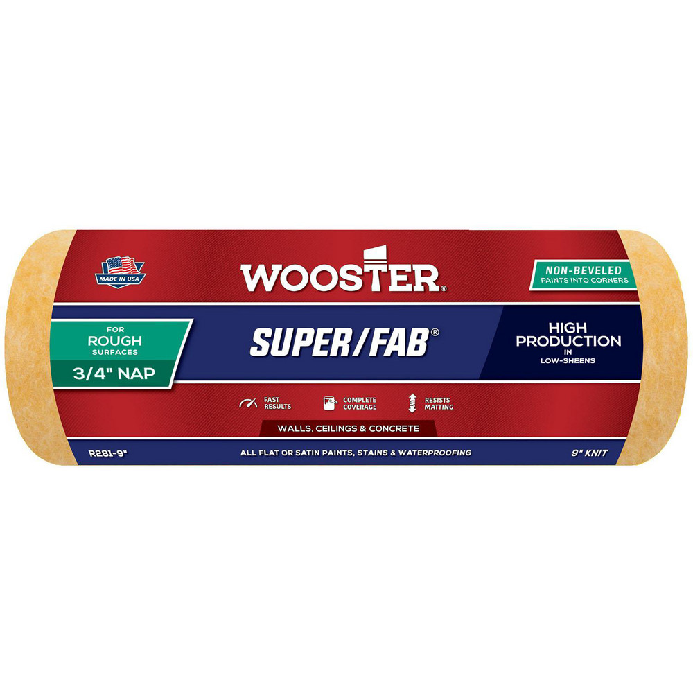 Wooster Brush - 3/4" Nap, 9" Wide Paint Roller - 73686941 - MSC ...