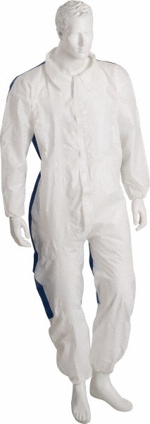PRO-SAFE - Non-Disposable Rain & Chemical-Resistant Coveralls: Size 5X ...