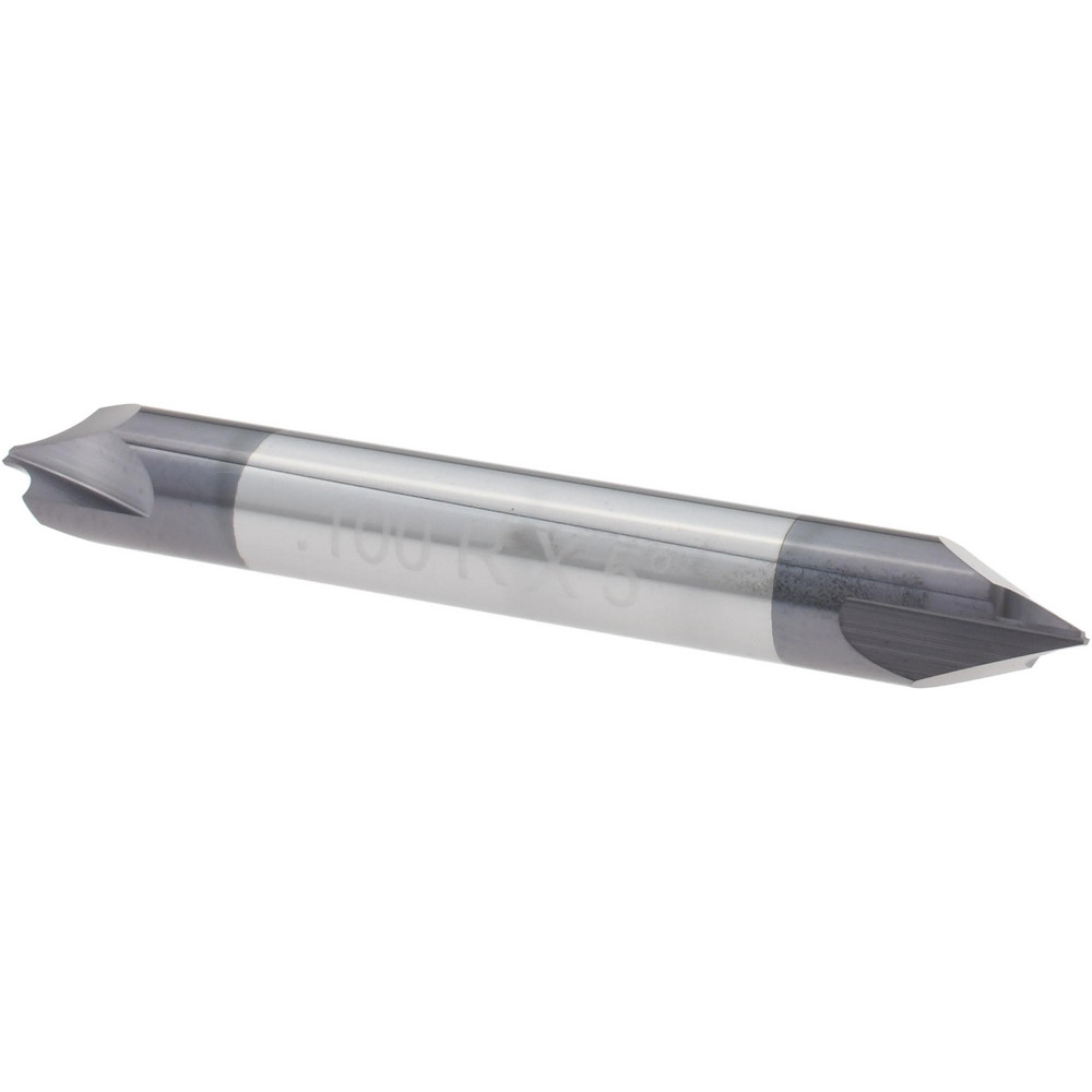 Harvey Tool - Corner Rounding End Mill: 0.10 mm Radius, 1/4" Dia, 2 ...