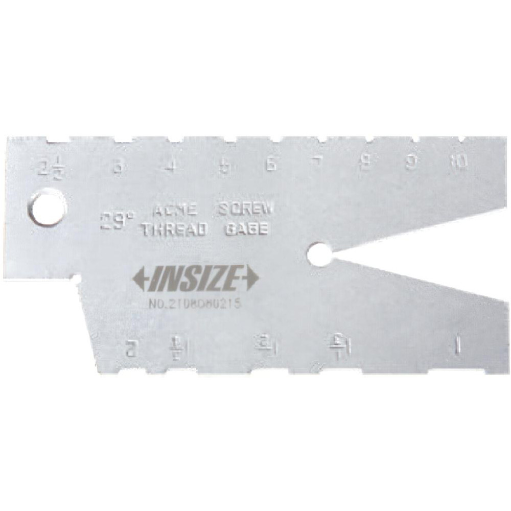 Insize USA LLC - Screw Checkers: Thread Type: Metric; Minimum Threads ...