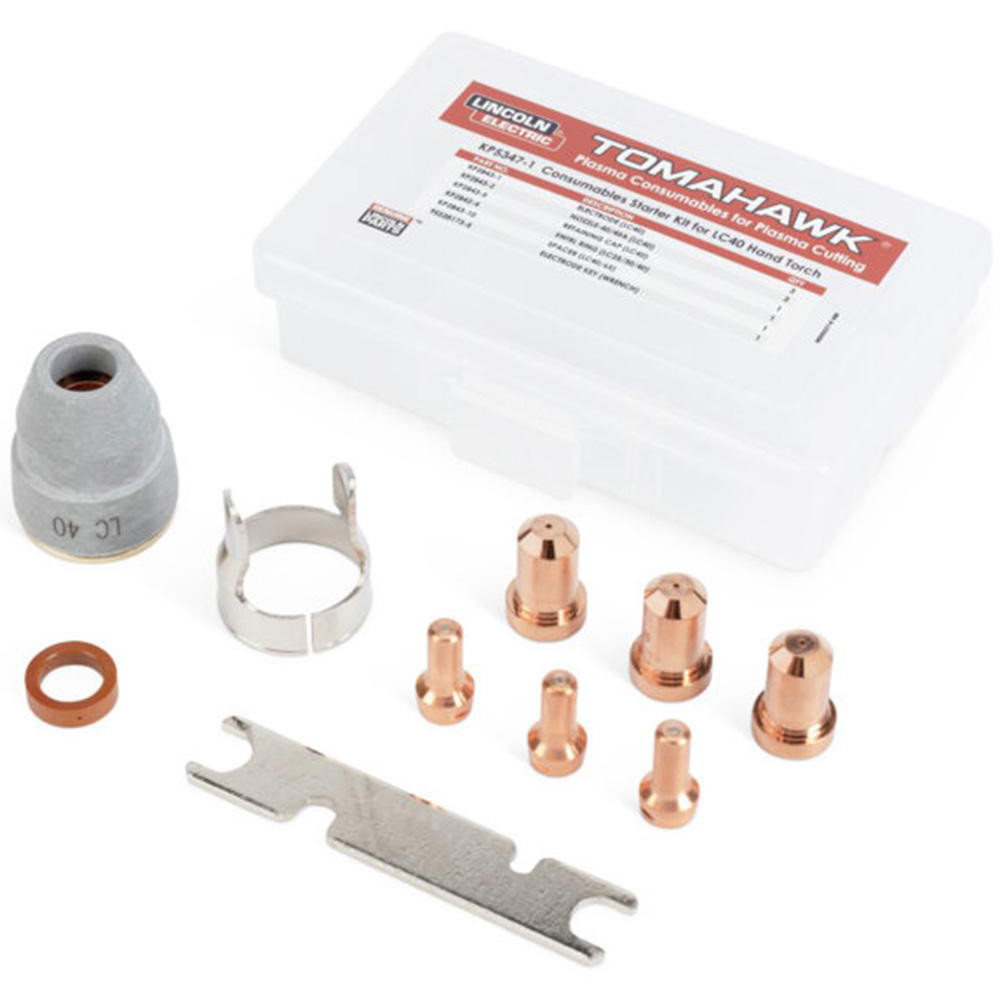 Lincoln Electric - Plasma Cutter Cutting Tips, Electrodes, Shield Cups ...