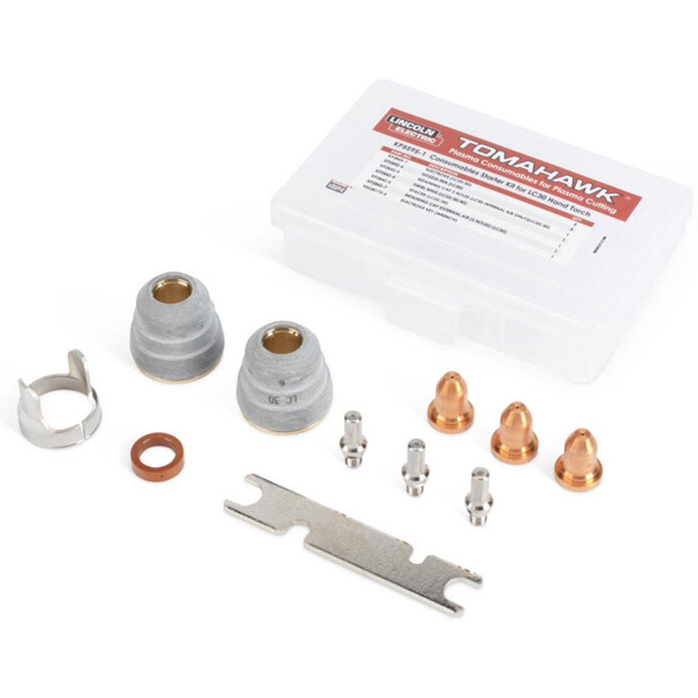 Lincoln Electric - Plasma Cutter Cutting Tips, Electrodes, Shield Cups ...