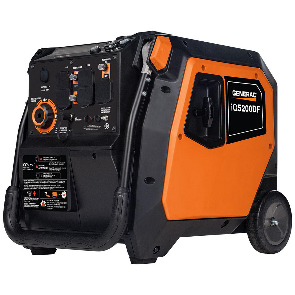 Generac Power - Portable Power Generators: Fuel Type: Gas, Liquid ...
