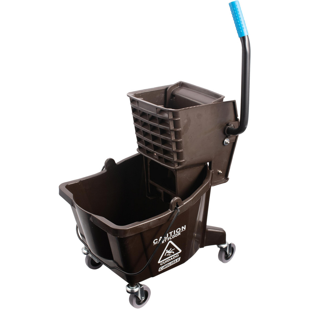 Carlisle - Commercial Mop Bucket with Side-Press Wringer, 26 Quart ...