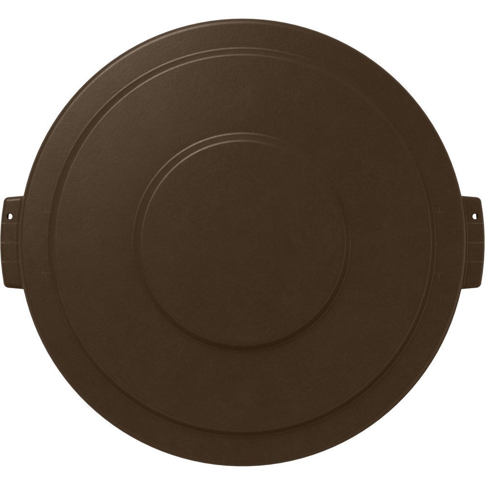 Carlisle - Bronco™ 20 gal Round Trash Container Lid, Brown | MSC Direct
