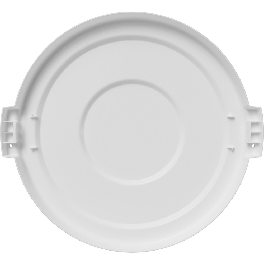 Carlisle - Bronco™ 32 gal Round Trash Container Lid, White | MSC Direct