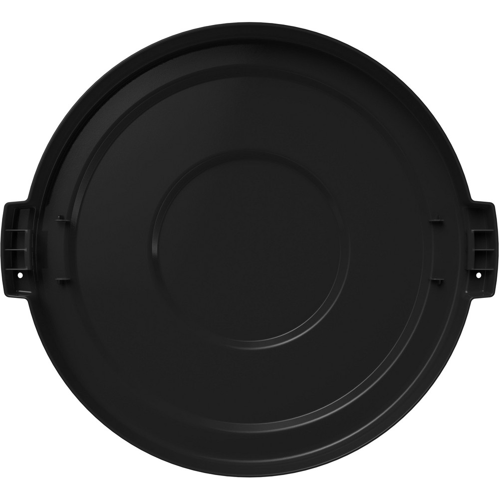 Carlisle - Bronco™ 32 gal Round Trash Container Lid, Black | MSC Direct