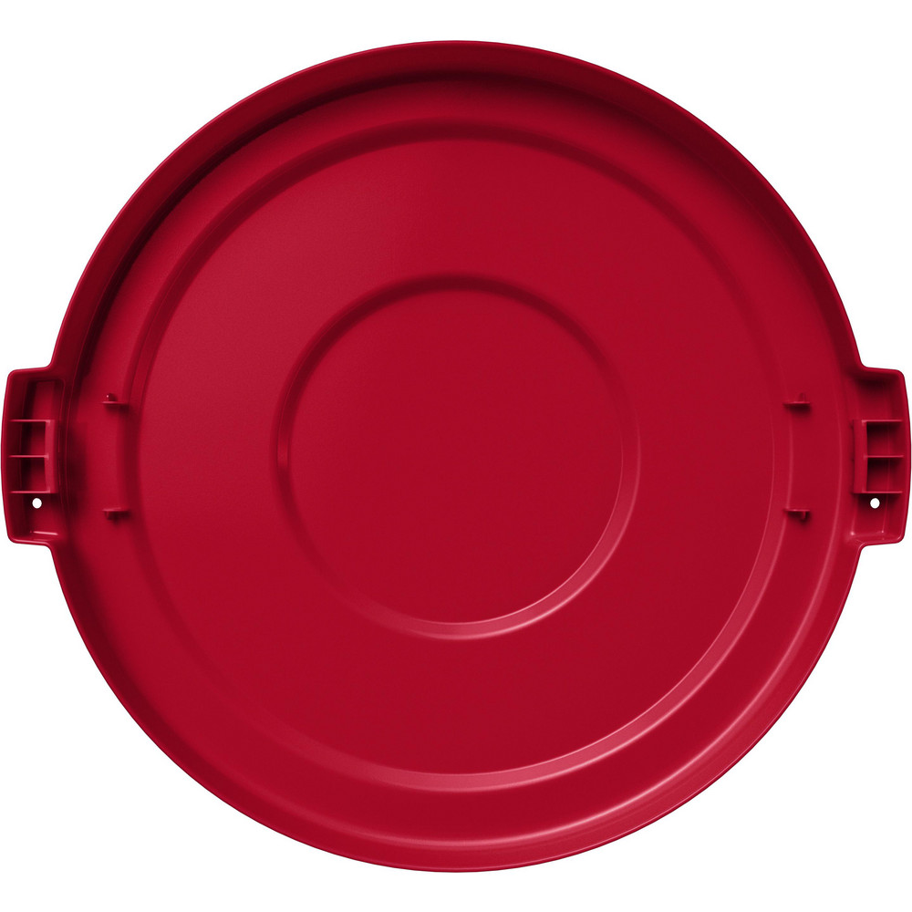 Carlisle - Bronco™ 32 gal Round Trash Container Lid, Red | MSC Direct