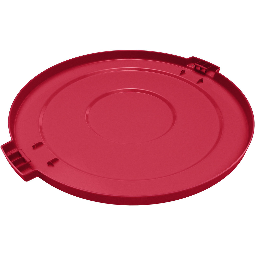Carlisle - Bronco™ 44 gal Round Trash Container Lid, Red | MSC Direct