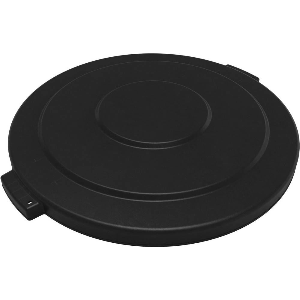 Carlisle - Bronco™ 55 gal Round Trash Container Lid, Black | MSC Direct