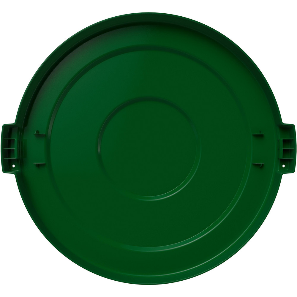 Carlisle - Bronco™ 55 gal Round Trash Container Lid, Green | MSC Direct