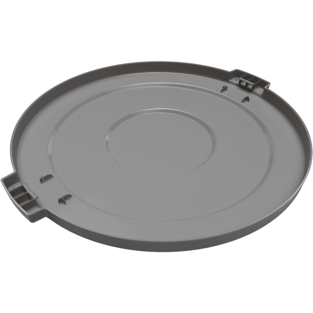 Carlisle - Bronco™ 55 gal Round Trash Container Lid, Gray | MSC Direct