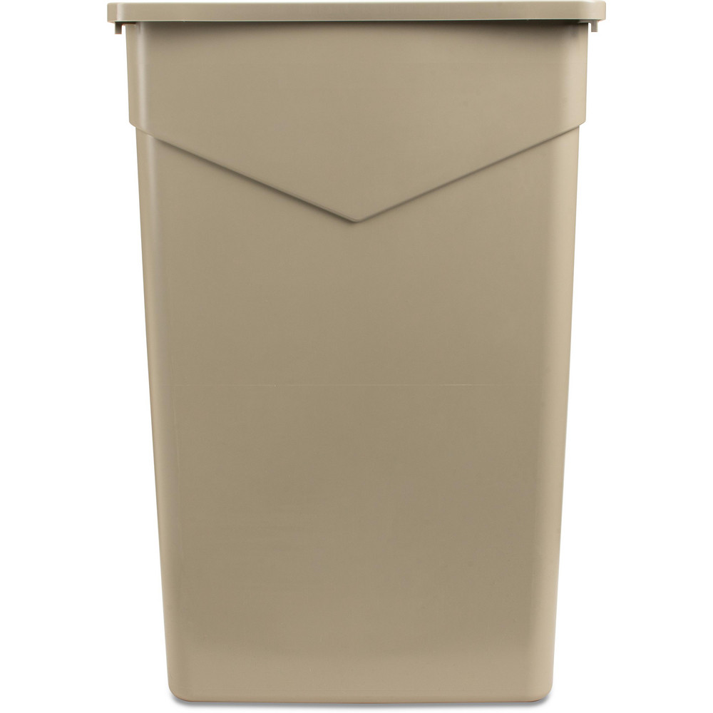 Carlisle - Trimline™ 23 gal Rectangle Waste Container, Beige | MSC Direct