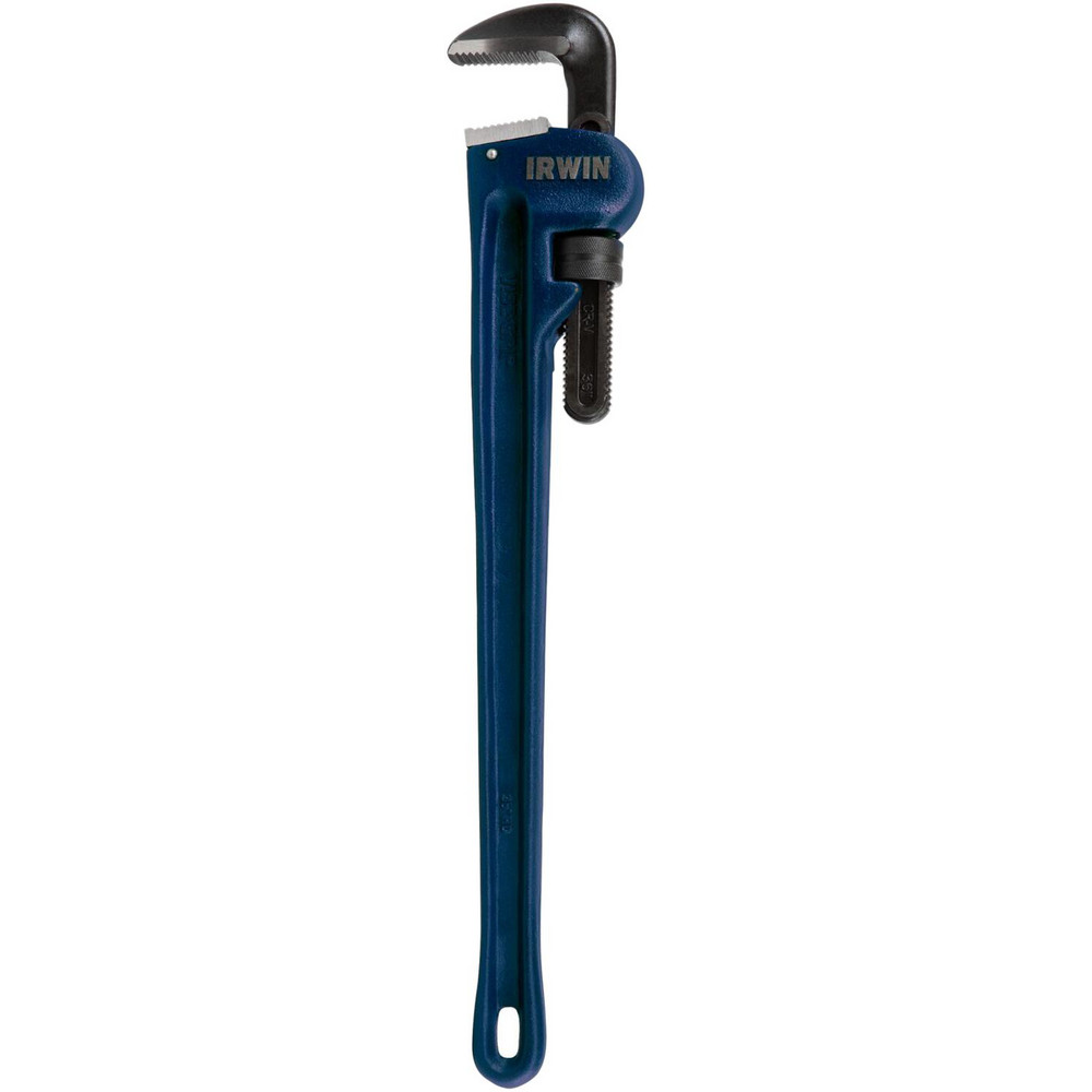 Irwin - Straight Pipe Wrench: 0 to 5", 36" OAL, Cast Iron | MSC Direct