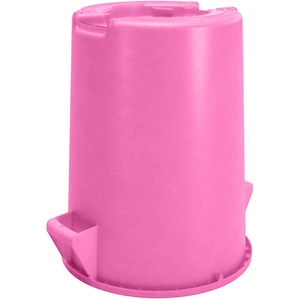 Carlisle - Bronco™ 20 gal Round Trash Container, Pink | MSC Direct