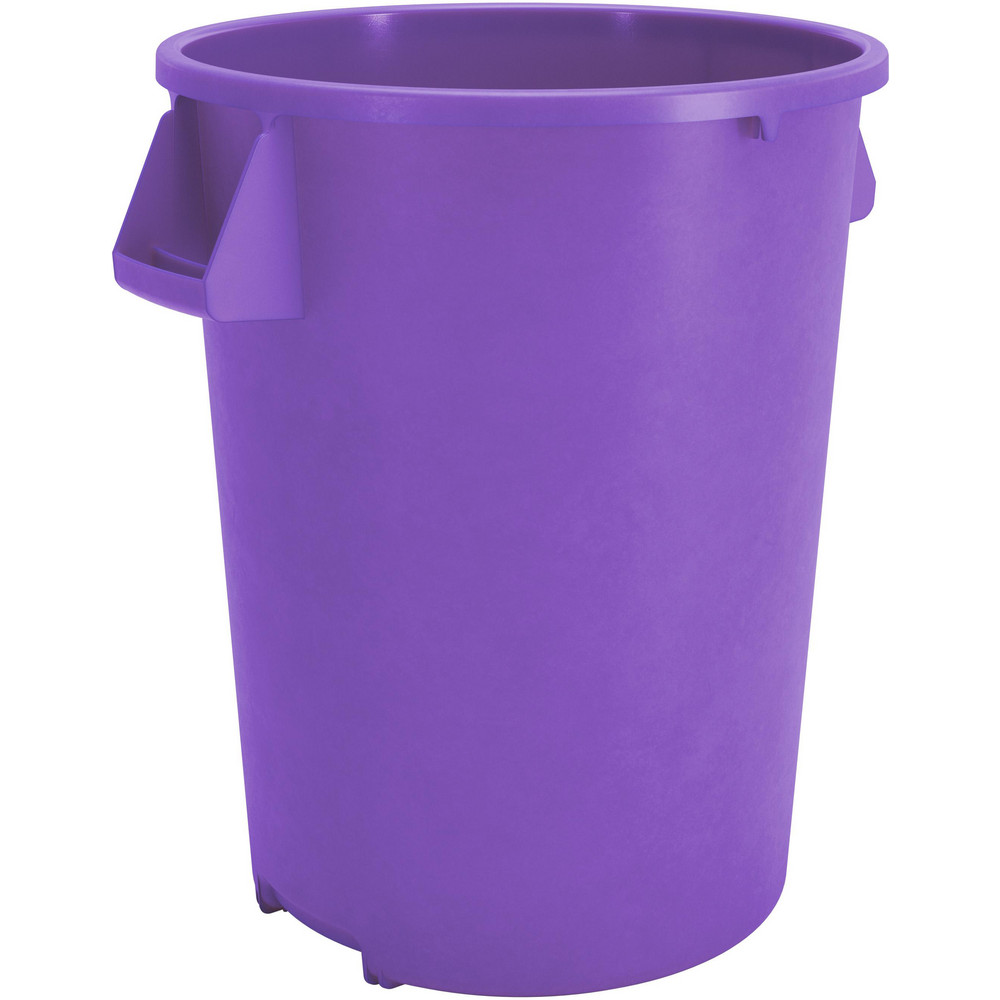 Carlisle - Bronco™ 20 gal Round Trash Container, Purple | MSC Direct