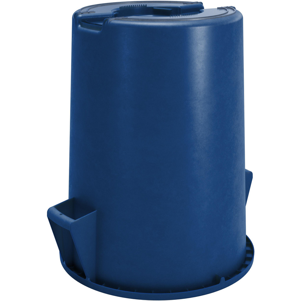 Carlisle - Bronco™ 44 gal Round Trash Container, Blue | MSC Direct