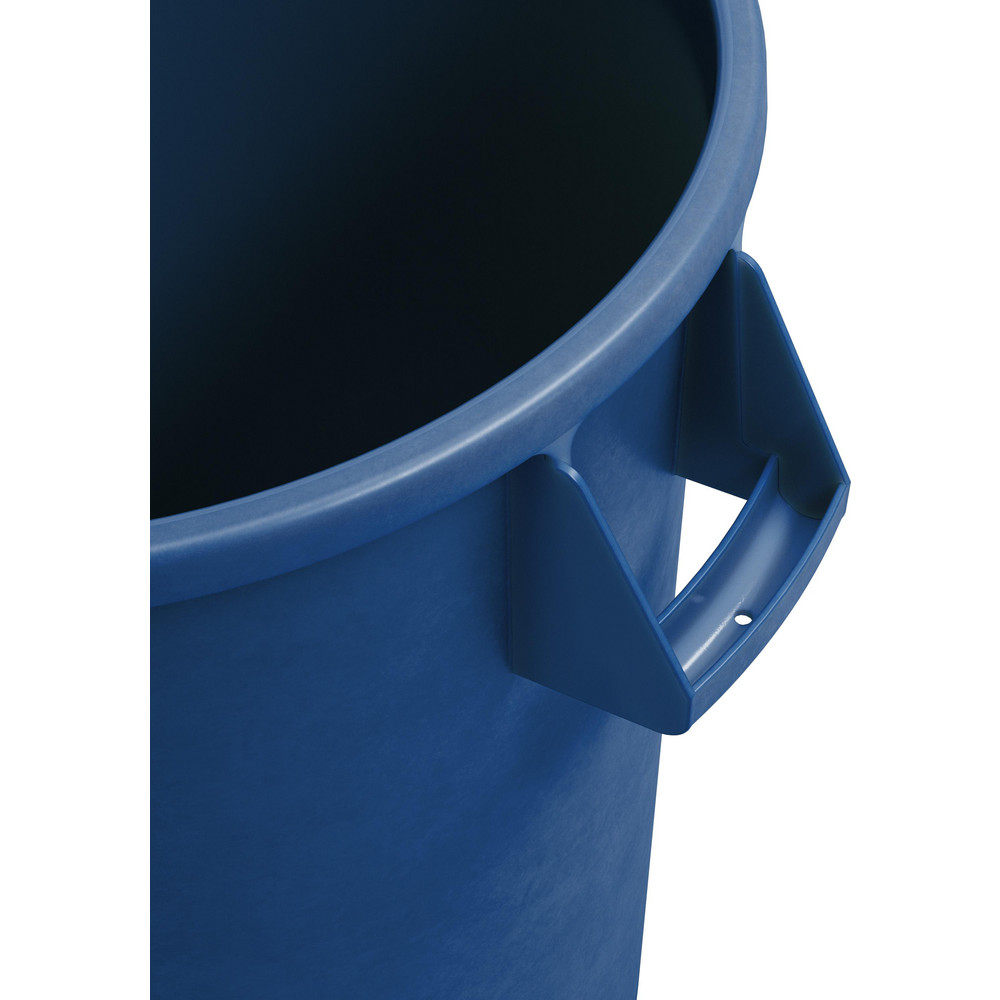 Carlisle - Bronco™ 44 gal Round Recycle Container, Blue | MSC Direct