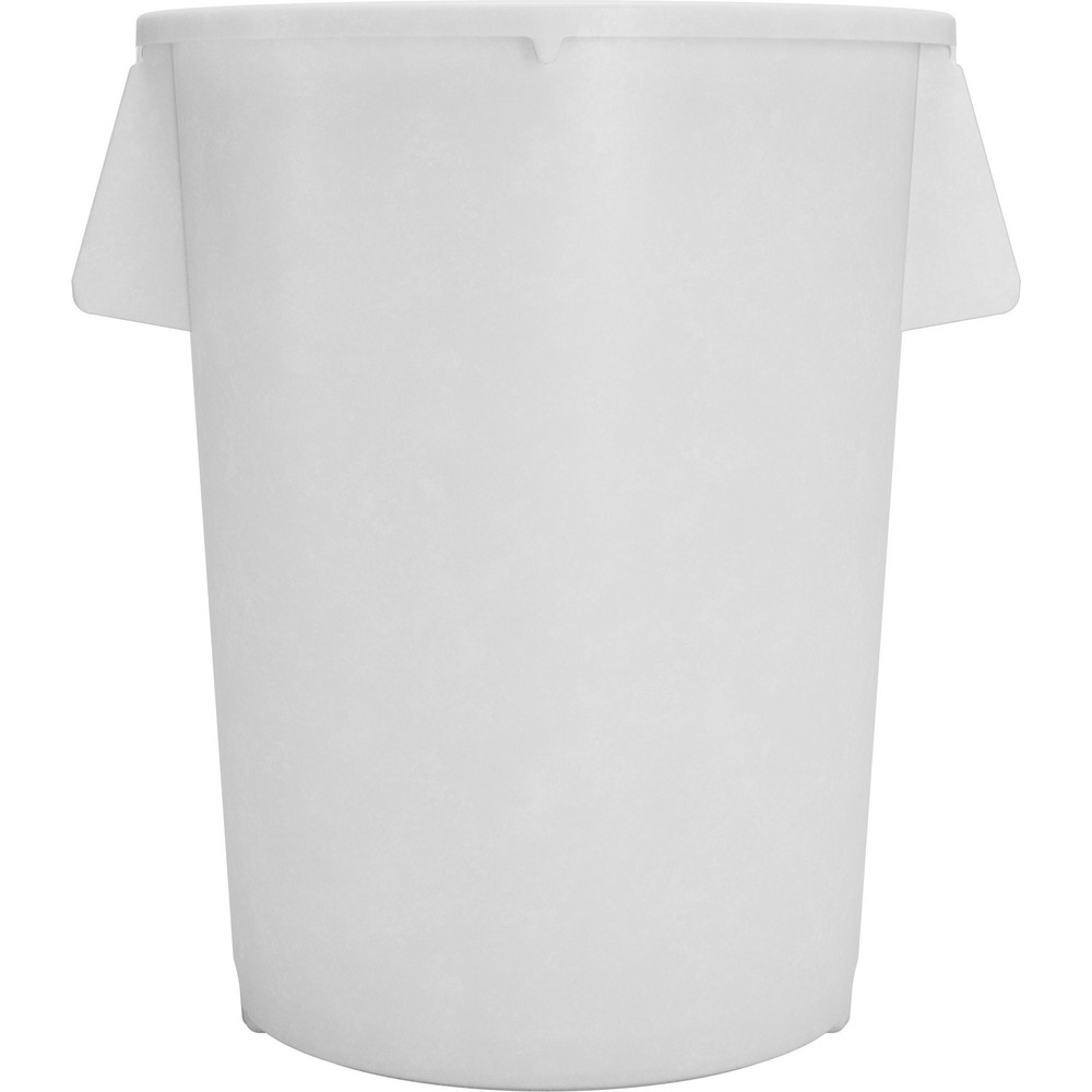 Carlisle - Bronco™ 55 gal Round Trash Container, White | MSC Direct