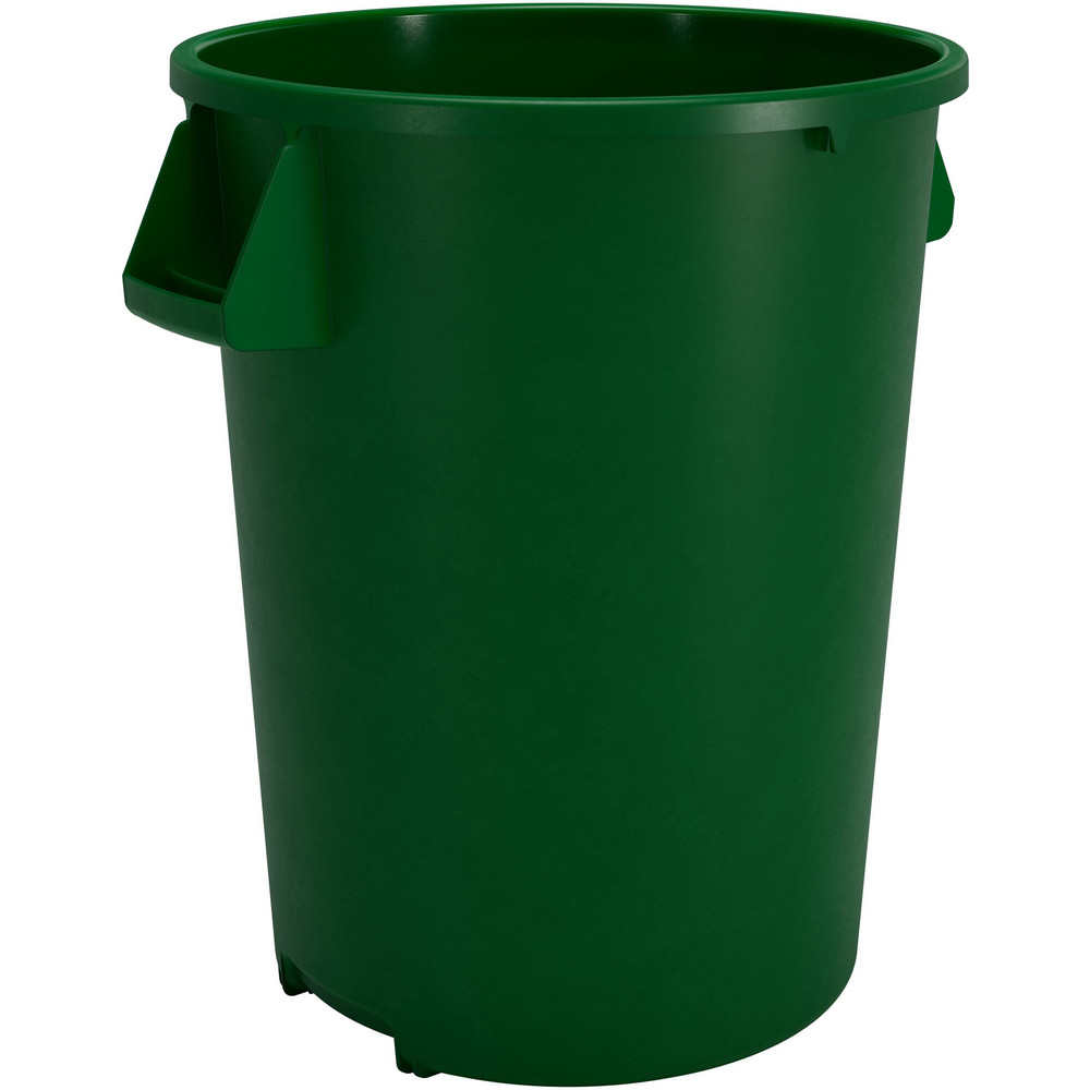Carlisle - Bronco™ 55 gal Round Trash Container, Green | MSC Direct