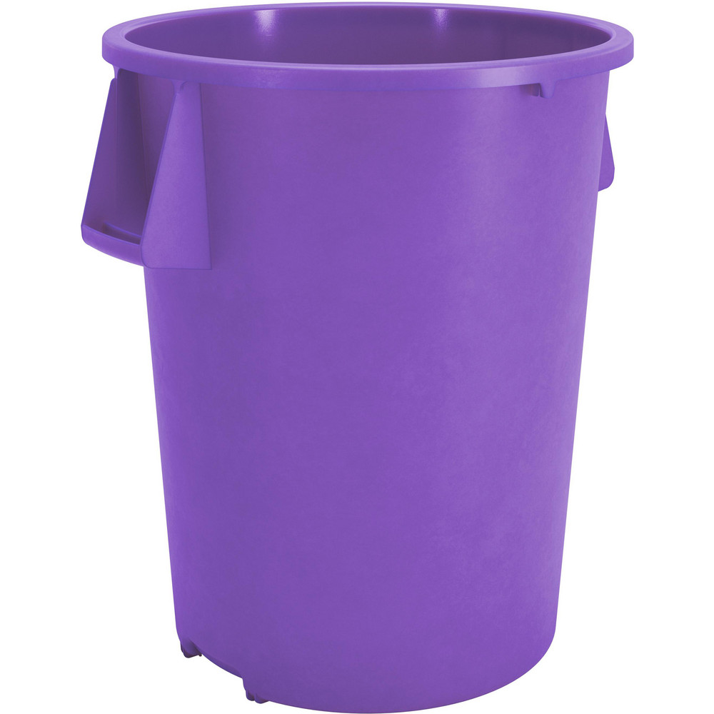 Carlisle - Bronco™ 55 gal Round Trash Container, Purple | MSC Direct