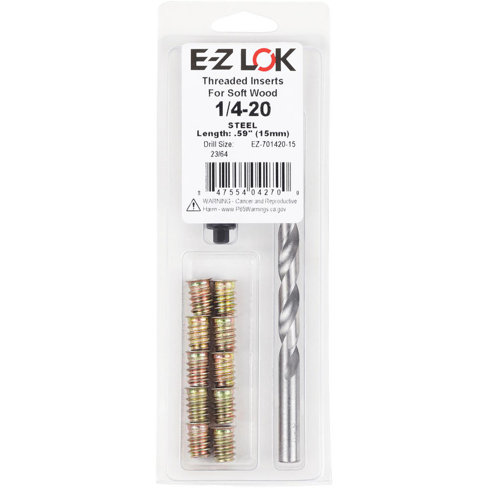 E-Z LOK - Thread Repair Kits: Kit Type: Threaded Insert; Insert Thread ...