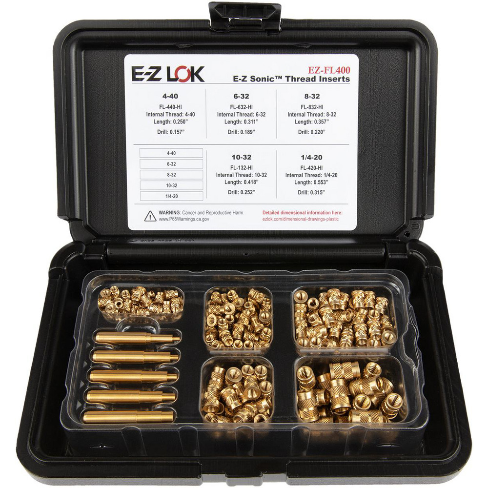 E-Z LOK - Thread Repair Kits; Kit Type: Threaded Insert; Insert Thread ...
