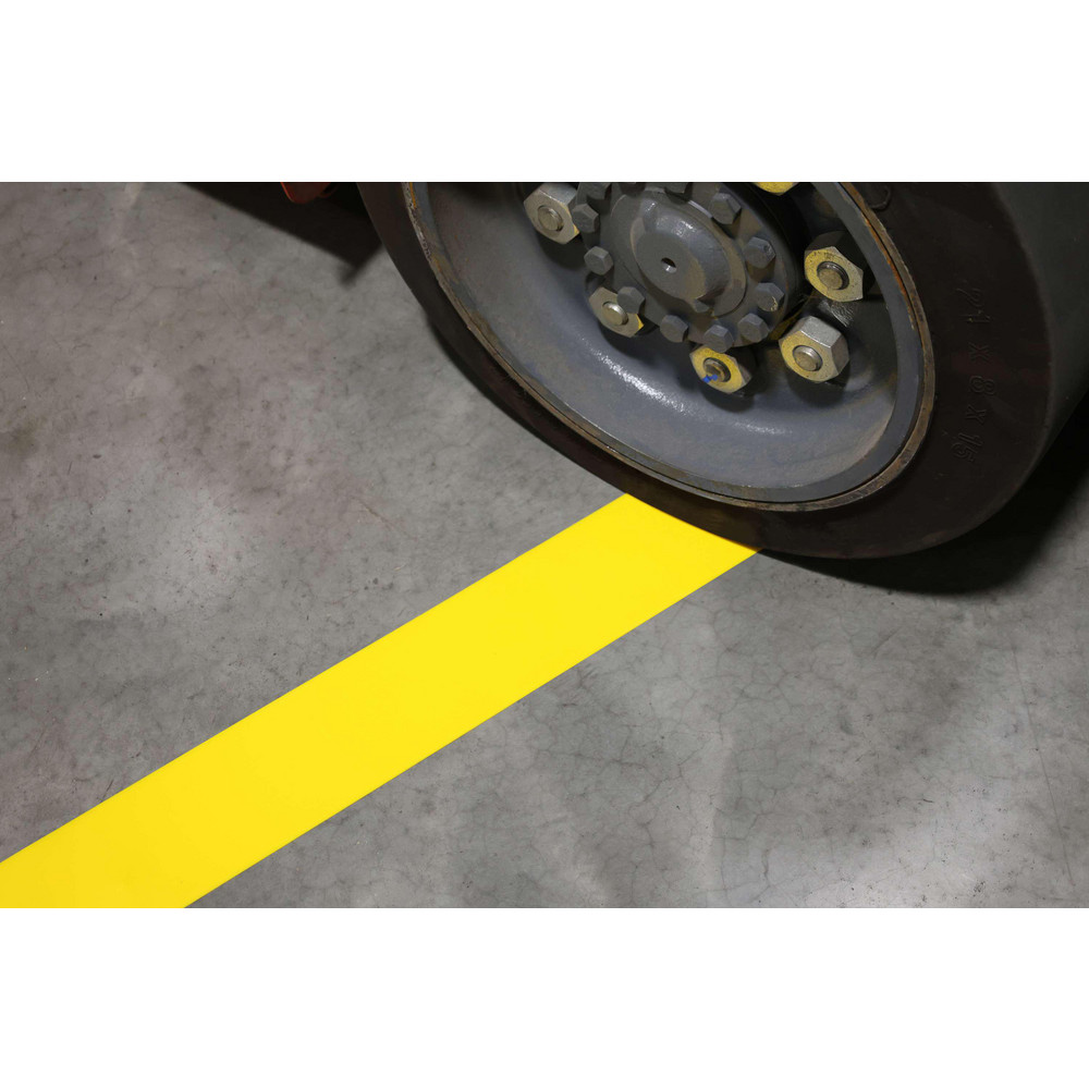 Mighty Line - Floor & Aisle Marking Tape: 6" Wide, 100' Long, PVC | MSC ...