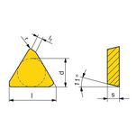 Ceratizit - Milling Inserts; Insert Style: TPKR; Insert Size Code: 1603 ...
