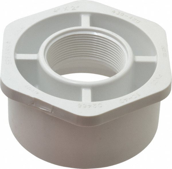 Value Collection - 4 x 2" PVC Plastic Pipe Bushing | MSC Direct
