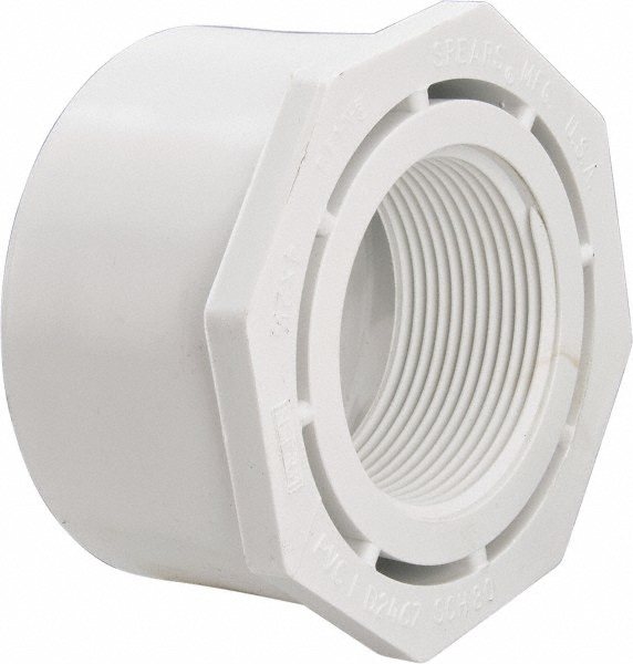 Value Collection - 4 x 2-1/2" PVC Plastic Pipe Bushing | MSC Direct