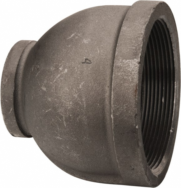 Anvil - Black Reducing Coupling: 4 x 2", 150 psi, Thread x Thread | MSC ...