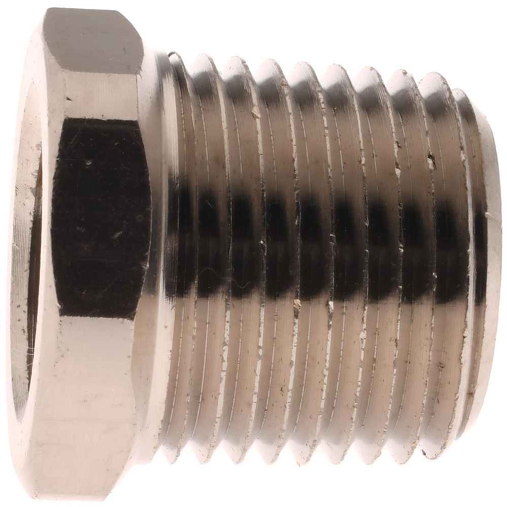 Value Collection - Brass Pipe Bushing: 3/8X1/4" Fitting, FNPT x MNPT ...