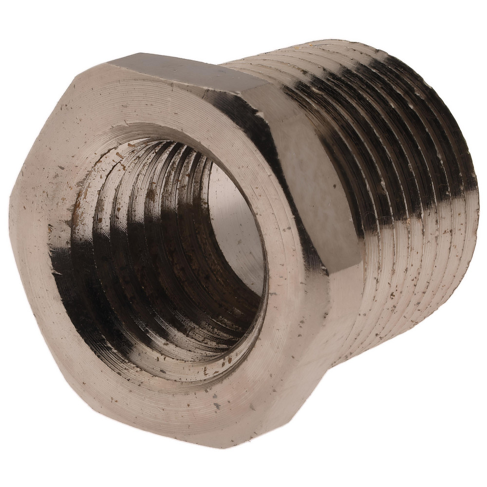 Value Collection - Brass Pipe Bushing: 3/8X1/4" Fitting, FNPT x MNPT ...