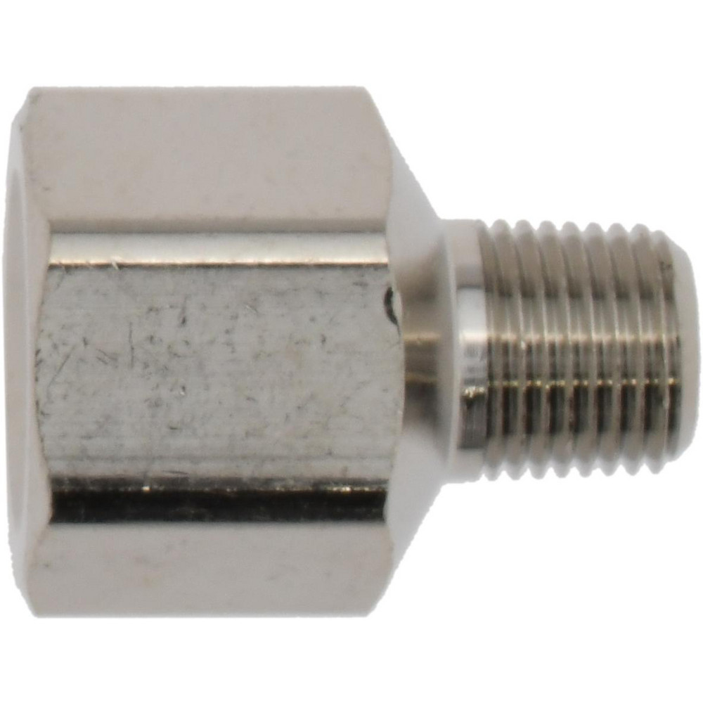 Value Collection - Brass Pipe Adapter: 1/8 x 1/4" Fitting, FNPT x MNPT ...