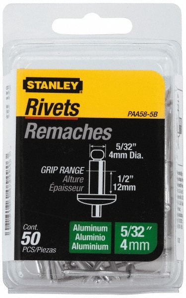 Stanley - Aluminum Color Coded Blind Rivet - 74029547 - MSC Industrial ...