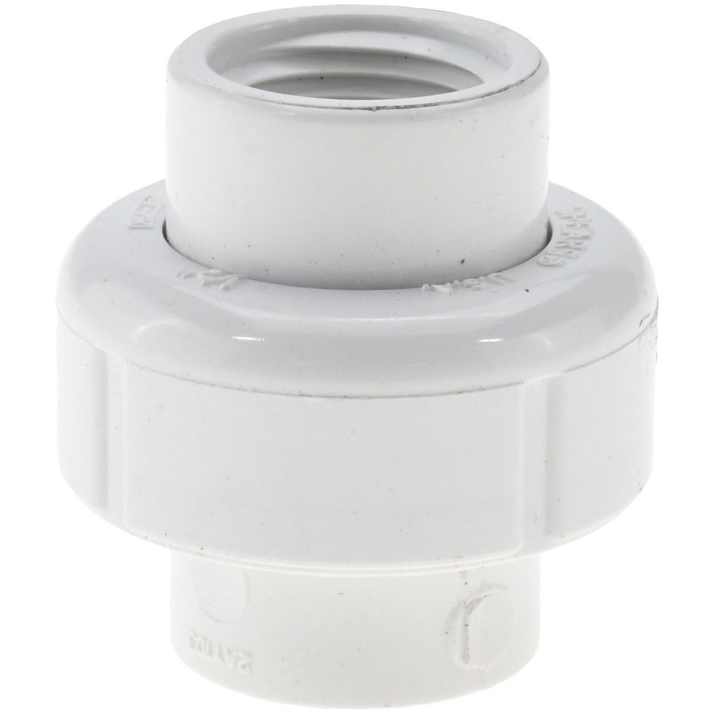 Value Collection - 1/2" PVC Plastic Pipe Union with EPDM O-Ring | MSC ...