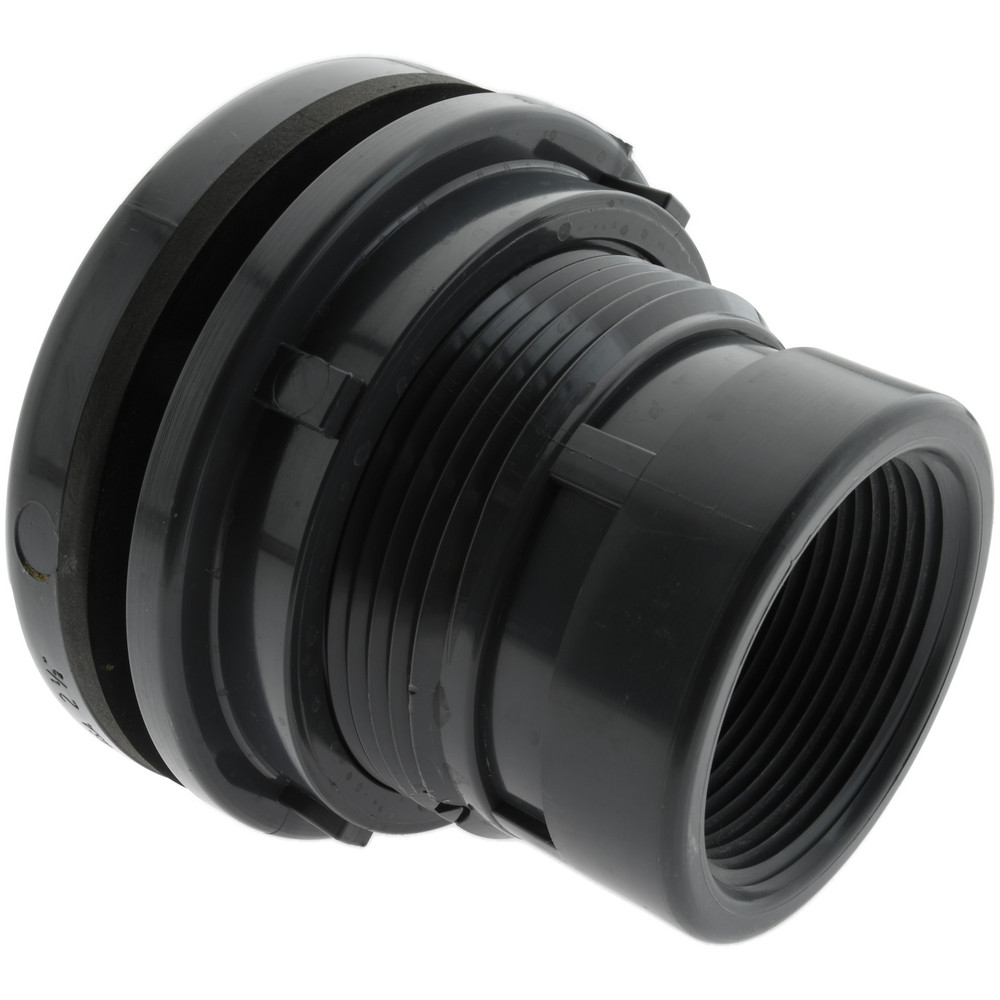 Value Collection - 2-1/2" PVC Plastic Pipe Tank Adapter | MSC Direct
