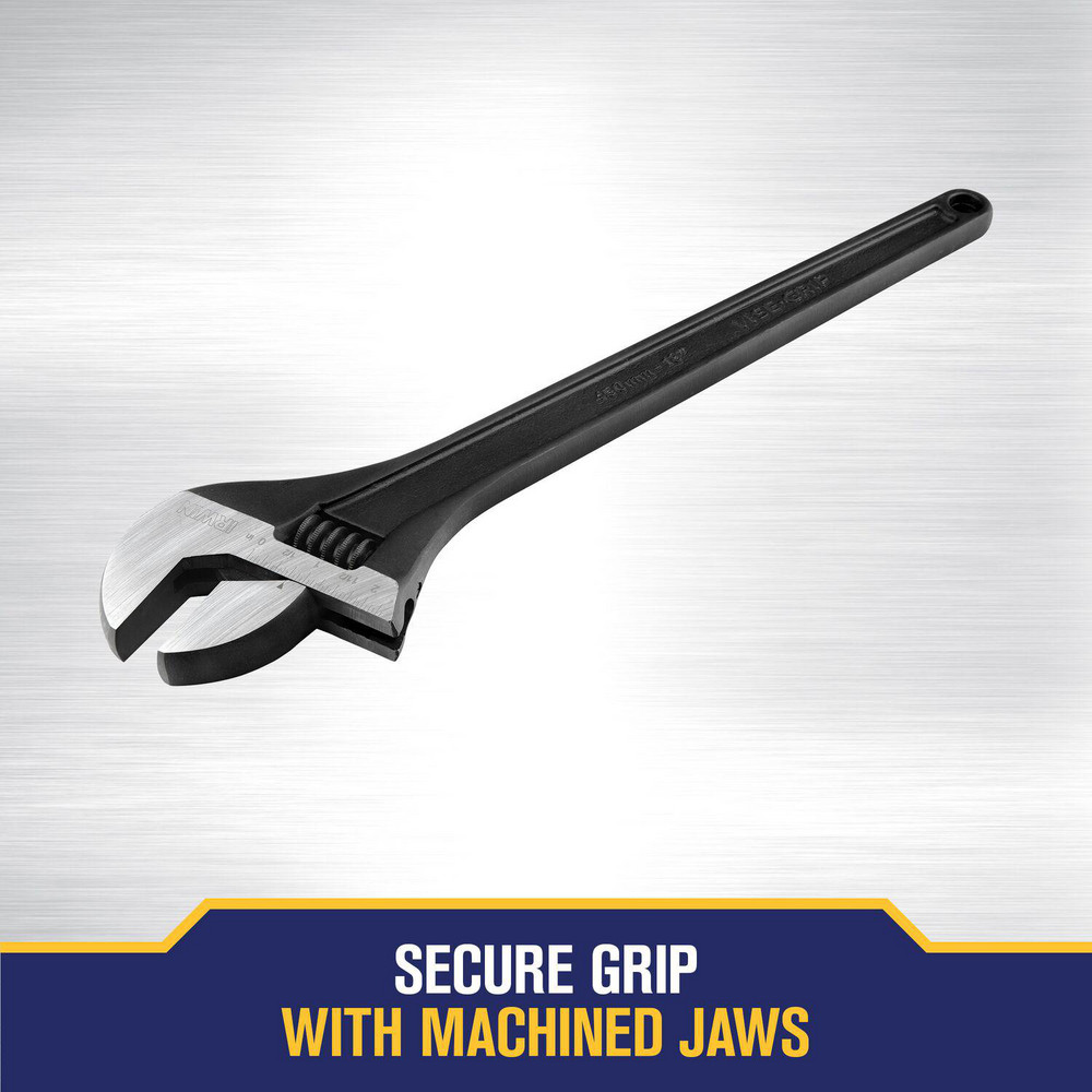 Irwin - Adjustable Wrench: 18" OAL, 2" Jaw Capacity | MSC Direct