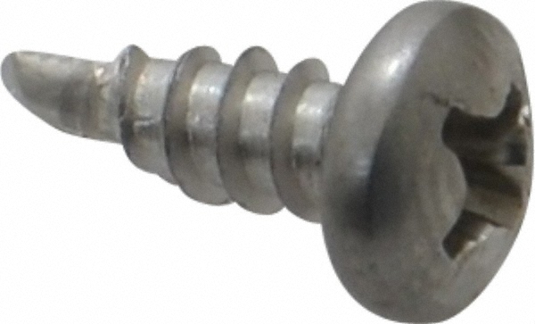 Value Collection - #6, Pan Head, Phillips Drive, 3/8" Length Under Head ...