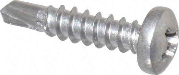 Value Collection - #6, Pan Head, Phillips Drive, 5/8" Length Under Head ...