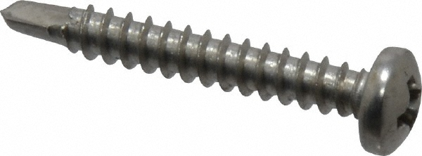 Value Collection - #6, Pan Head, Phillips Drive, 1" Length Under Head ...