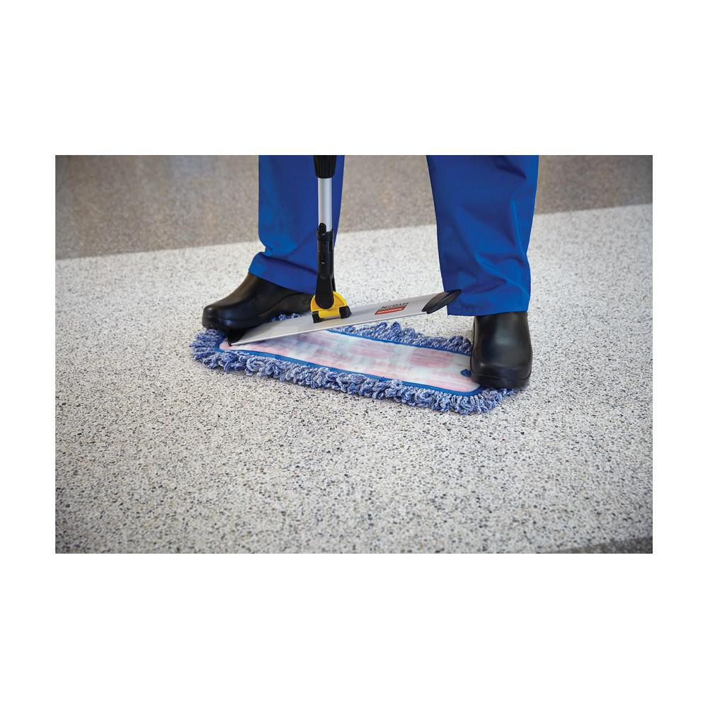 Rubbermaid - HYGEN Microfiber Quick-Connect Mop Frame, 18 inch, Silver ...