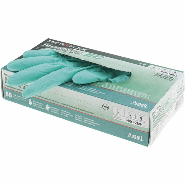 Ansell - Disposable Glove: Series Microflex Neopro, Size Large, 6.3 mil ...