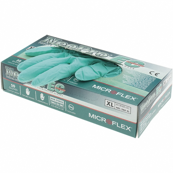 Ansell - Disposable Glove: Series Microflex Neopro, Size X-Large, 6.3 ...