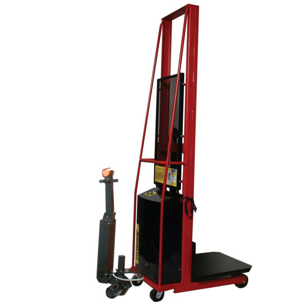 Wesco Industrial Products - 2,000 Lb Capacity, 60" Lift Height, Battery ...