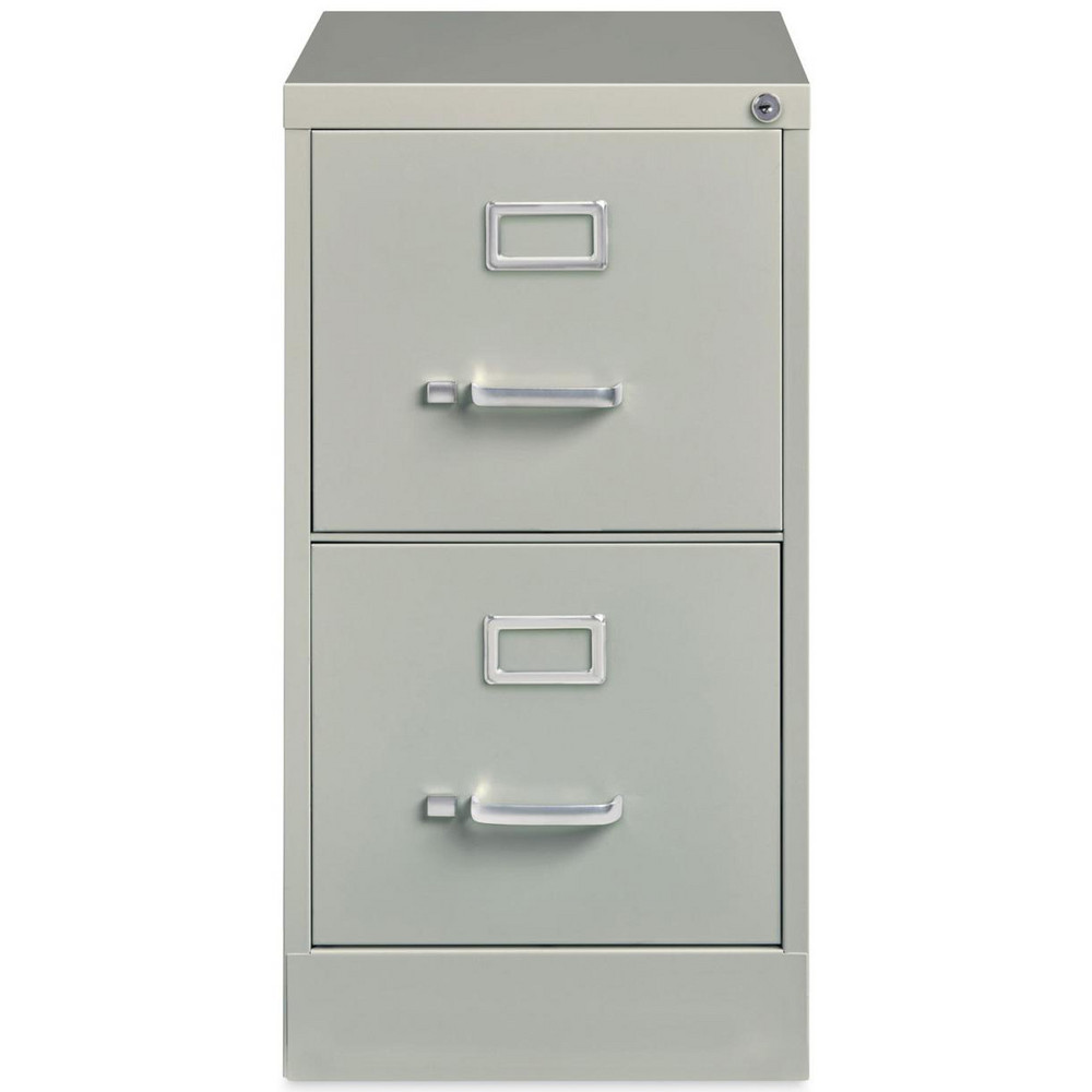 ALERA - Vertical File Cabinet: 2.000 Drawer, Steel, Gray | MSC Direct