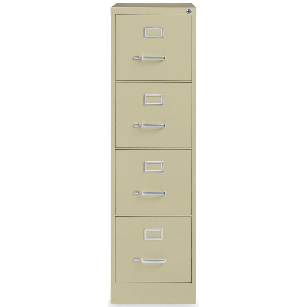 ALERA - Vertical File Cabinet: 4.000 Drawer, Steel, Beige | MSC Direct