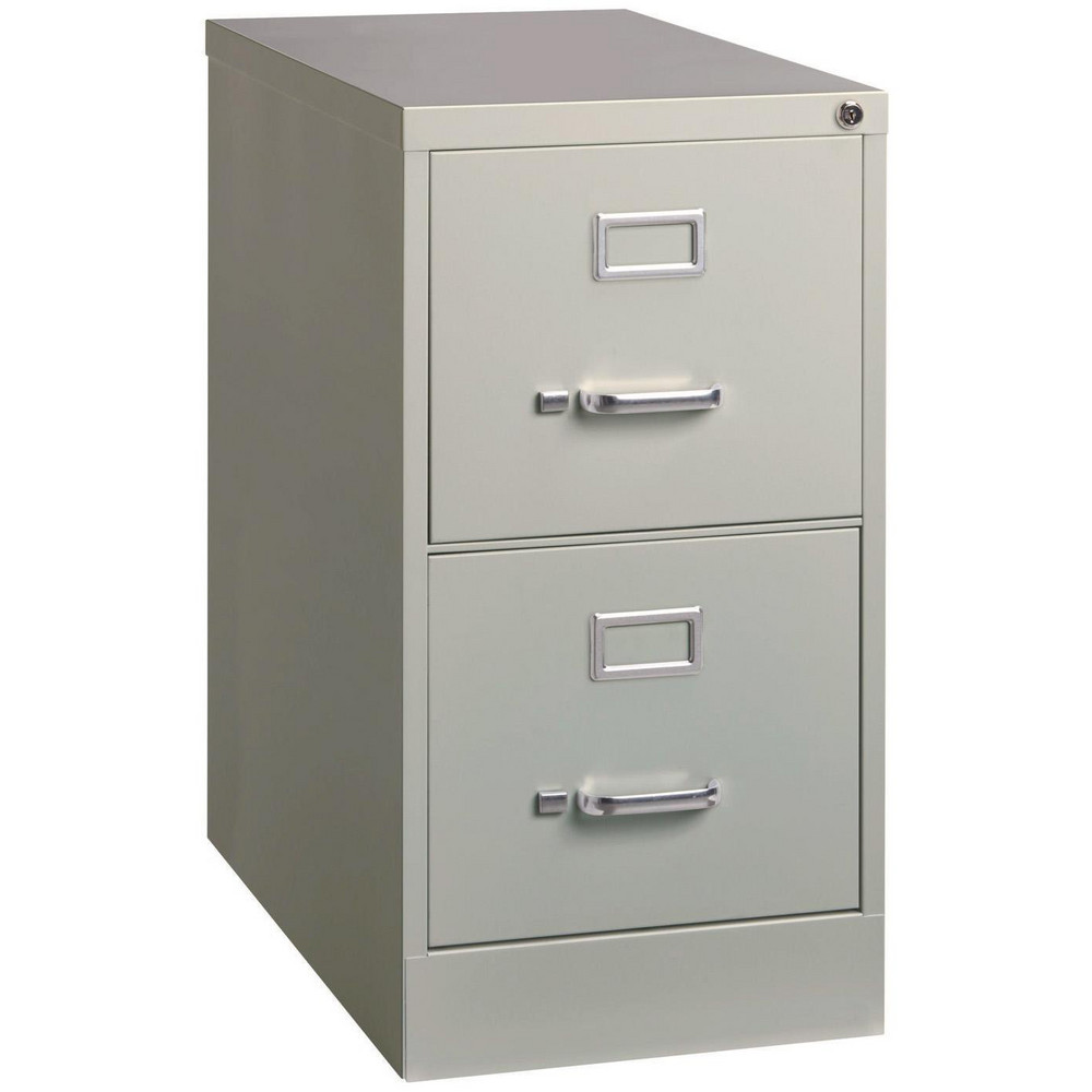 ALERA - Vertical File Cabinet: 2.000 Drawer, Steel, Gray | MSC Direct