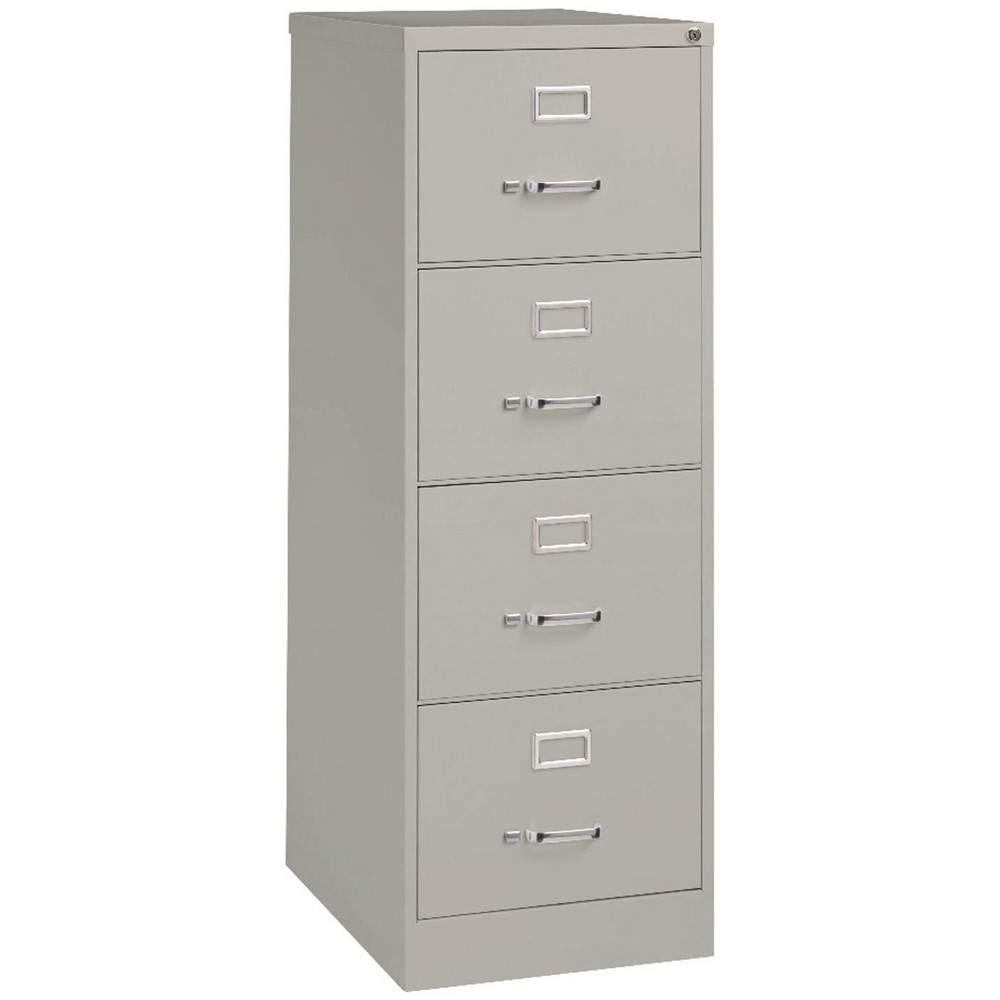 ALERA - Vertical File Cabinet: 4.000 Drawer, Steel, Gray | MSC Direct